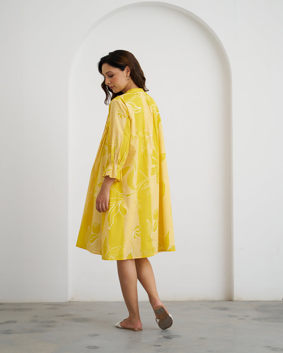 Vaaya | The Amaltas Short Dress– VAAYA